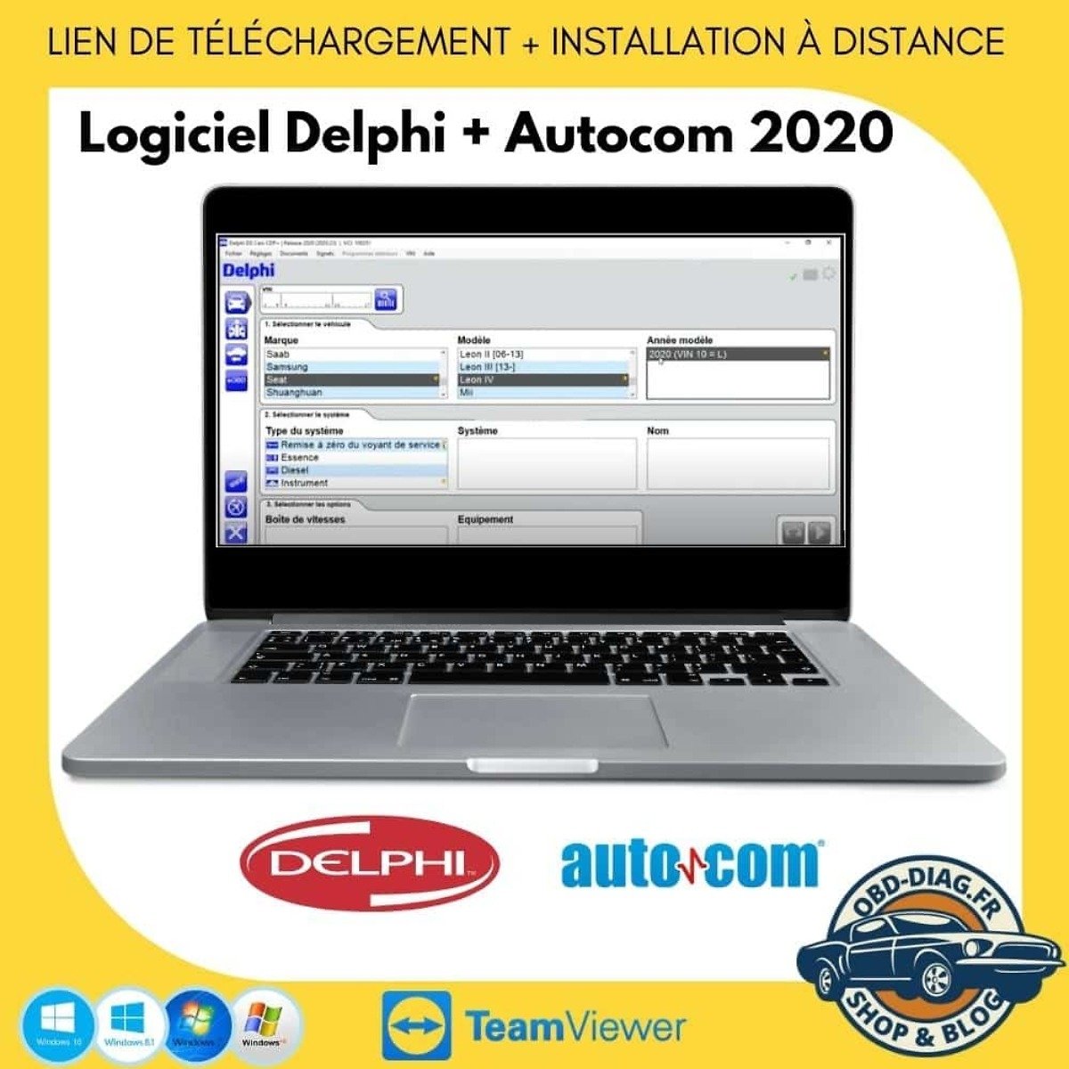 Logiciel Delphi + Autocom 2020 - TÉLÉCHARGEMENT - OBD-Diag : Le Diagnostic Auto Facile Et Précis ...