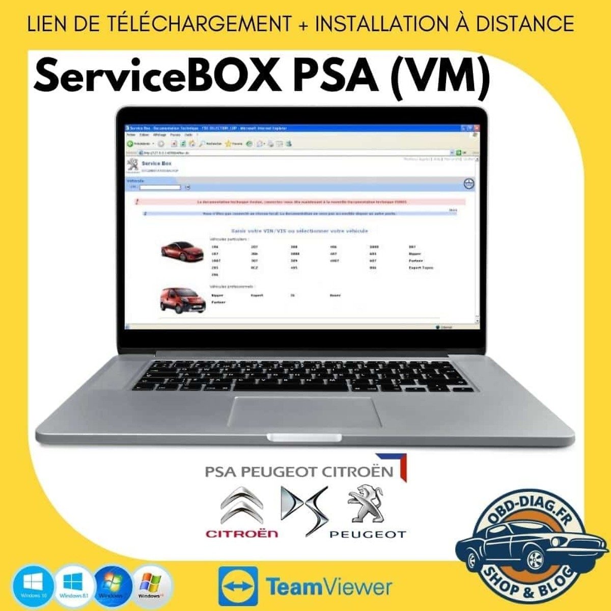 Service Box PSA (VM) - Téléchargement - OBD-Diag : Le Diagnostic Auto ...